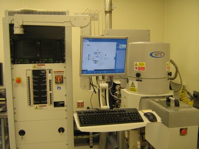 ICP DRIE - STS Pegasus | Micro-Nano-Mechanical Systems Cleanroom ...