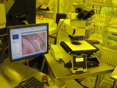 Microscope - Olympus Optical Wafer Inspection | Micro-Nano-Mechanical ...